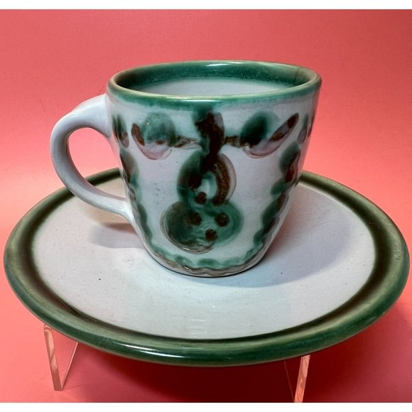 M.A. Hadley | Art | Ma Hadley Demi Coffee Cup Saucer Signed Pottery ...